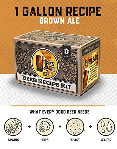 Recipe Kit - Brown Ale Refill - 1 Gallon - Ingredients for Home Brewing ...