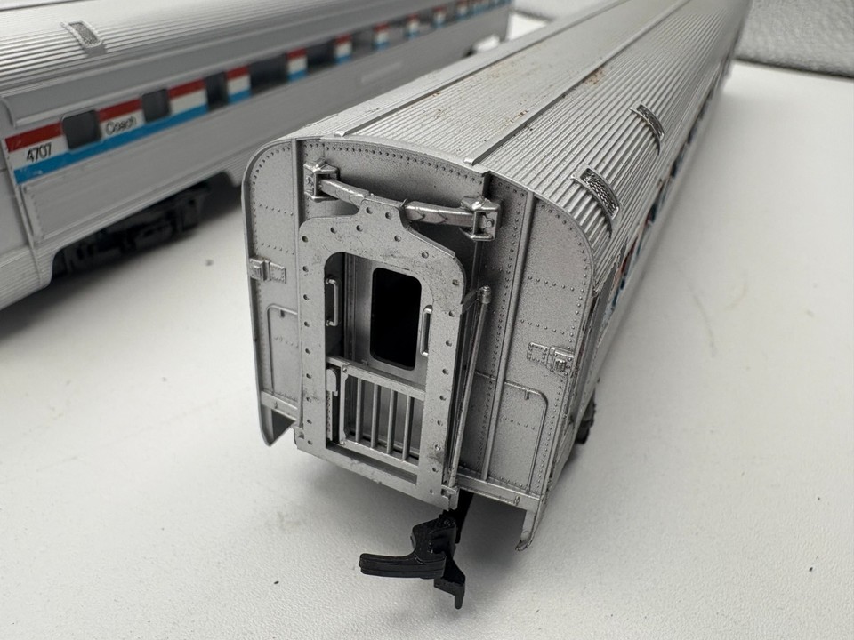 SET of 3 HO SCALE RIVAROSSI AMTRAK PASSENGER COACHES | eBay