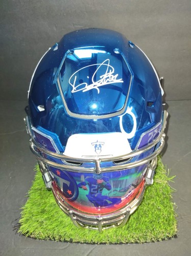 Derrick Henry Full Size Custom SpeedFlex Autographed Helmet Beckett COA ...