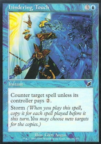 Hindering Touch - Light Play MTG Scourge | eBay