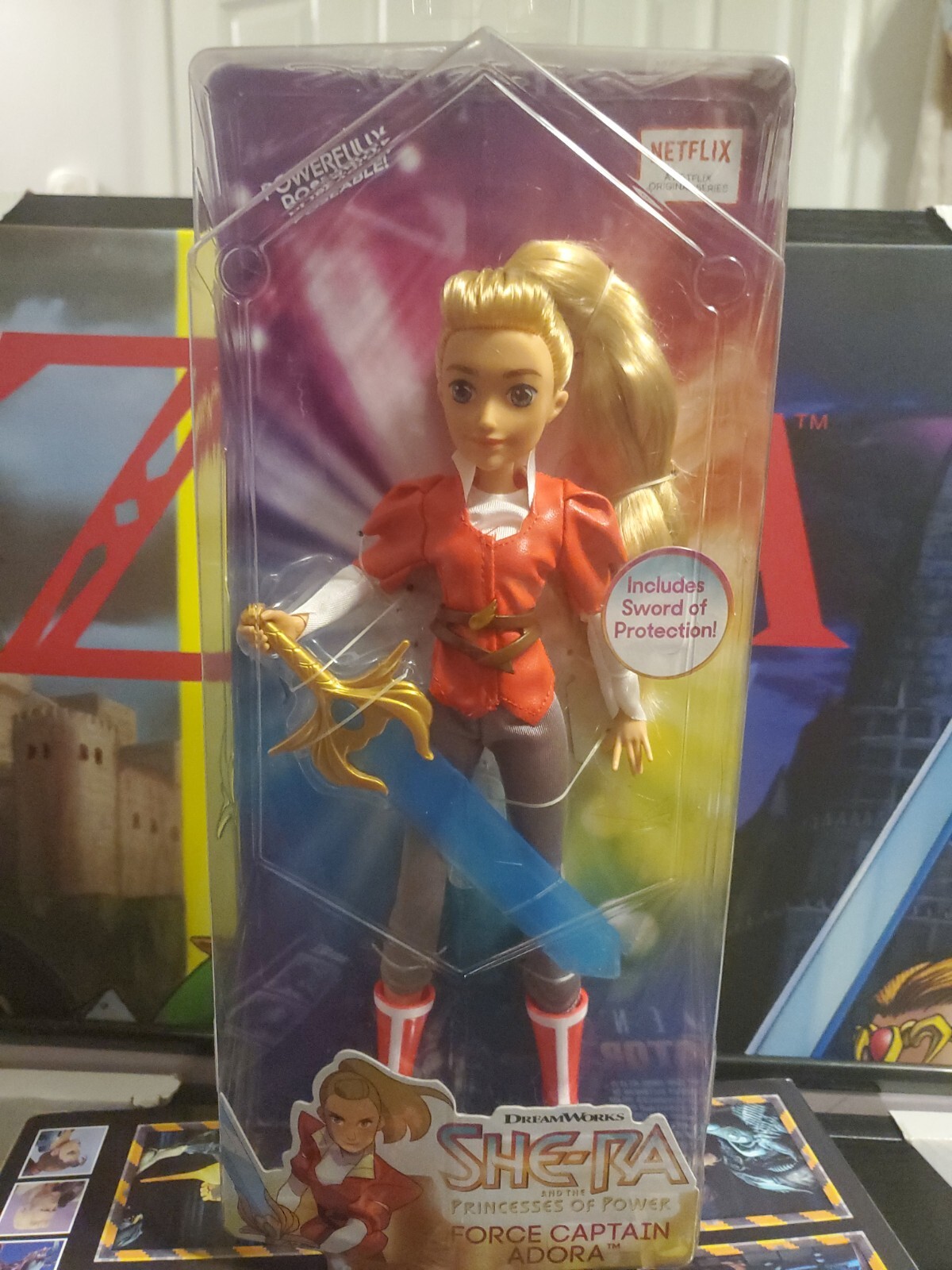 She-ra and The Princesses of Power Force Captain Adora Doll 2018 Mattel ...