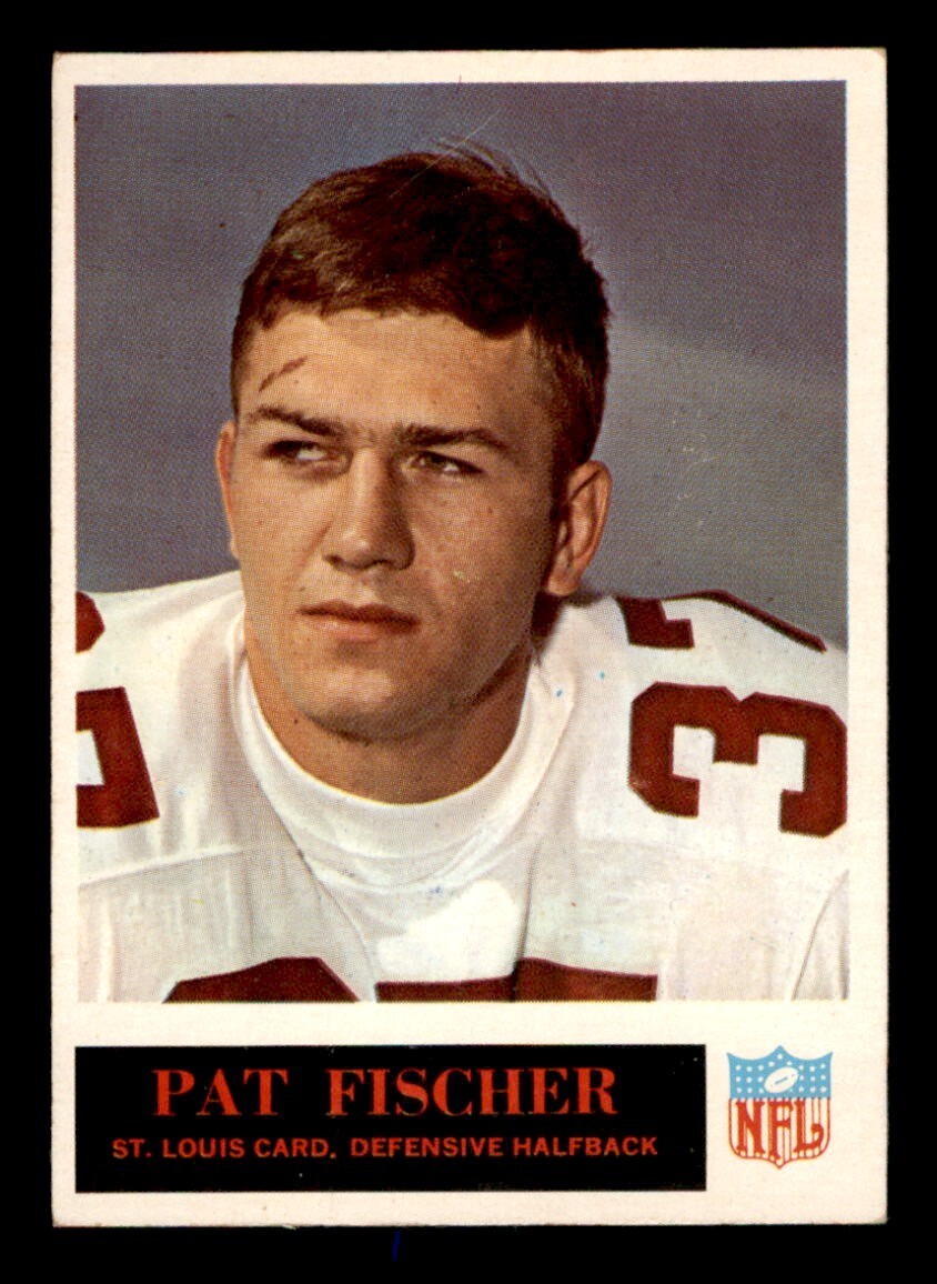 1965 Philadelphia Football #160 Pat Fischer VG *e1 | eBay