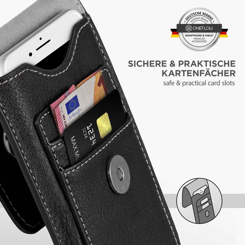 Handy Hülle für Nokia Lumia 630 Gürtel Tasche Dünn Flip Case Beutel ...