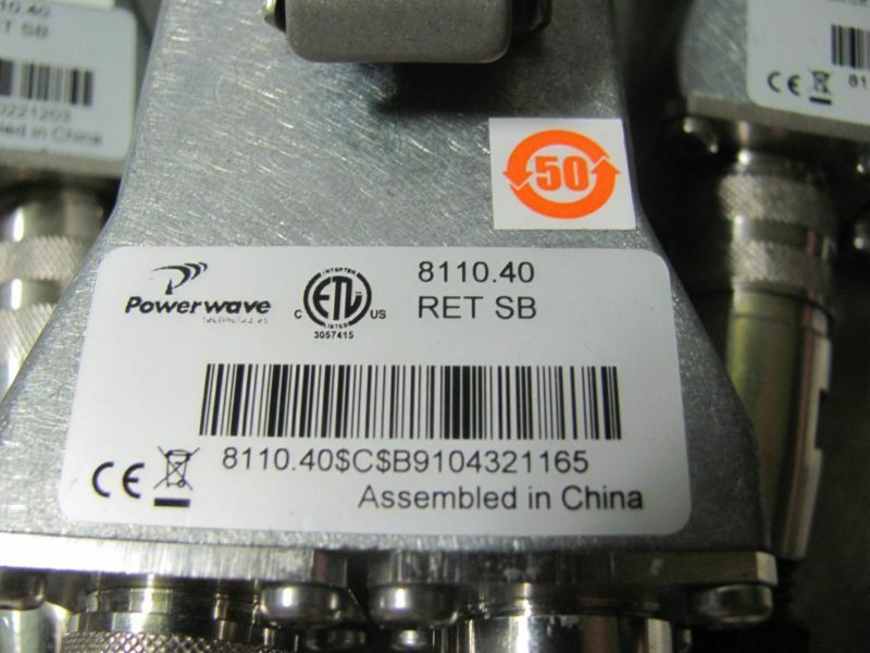 LOT OF 3 POWERWAVE TECHNOLOGIES 8110.40 RET SB SINGLE BAND RET | eBay