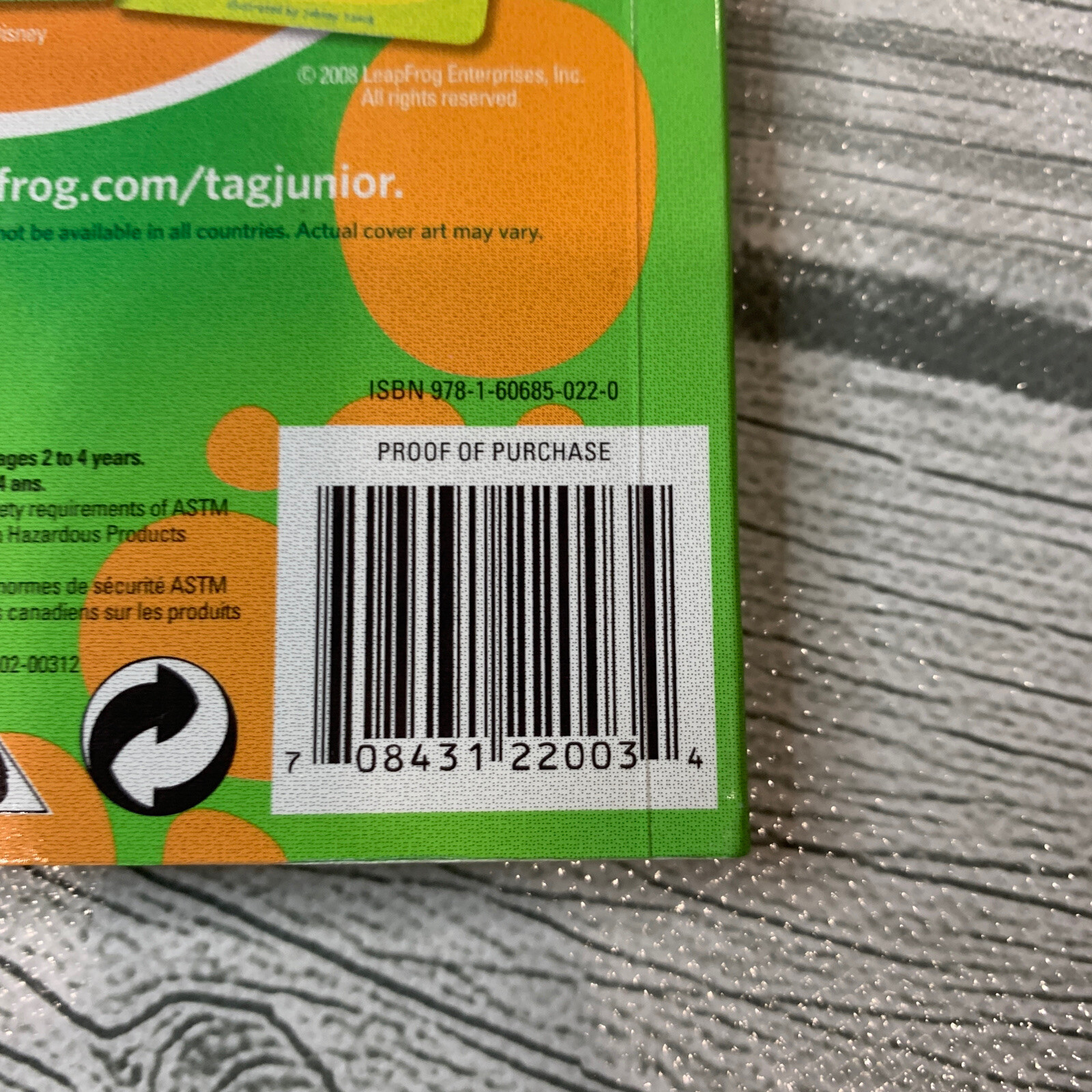 LeapFrog Tag Pen Book LeapReader Junior Book If I Were…Board Book Only ...