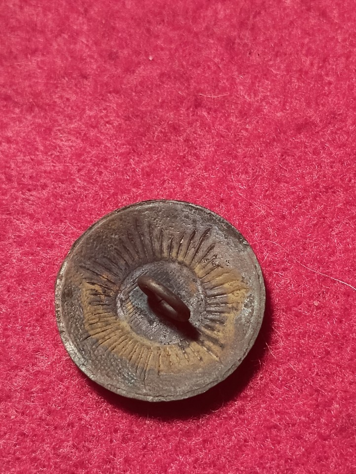 Civil War Confederate North Carolina Sunburst Button With Shank | eBay