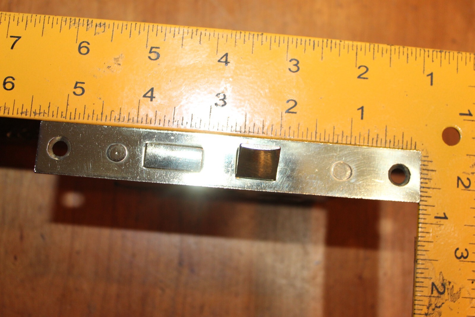 Restored Antique Penn #1160 Cast Iron Brass Plated Face Mortise Lock ...