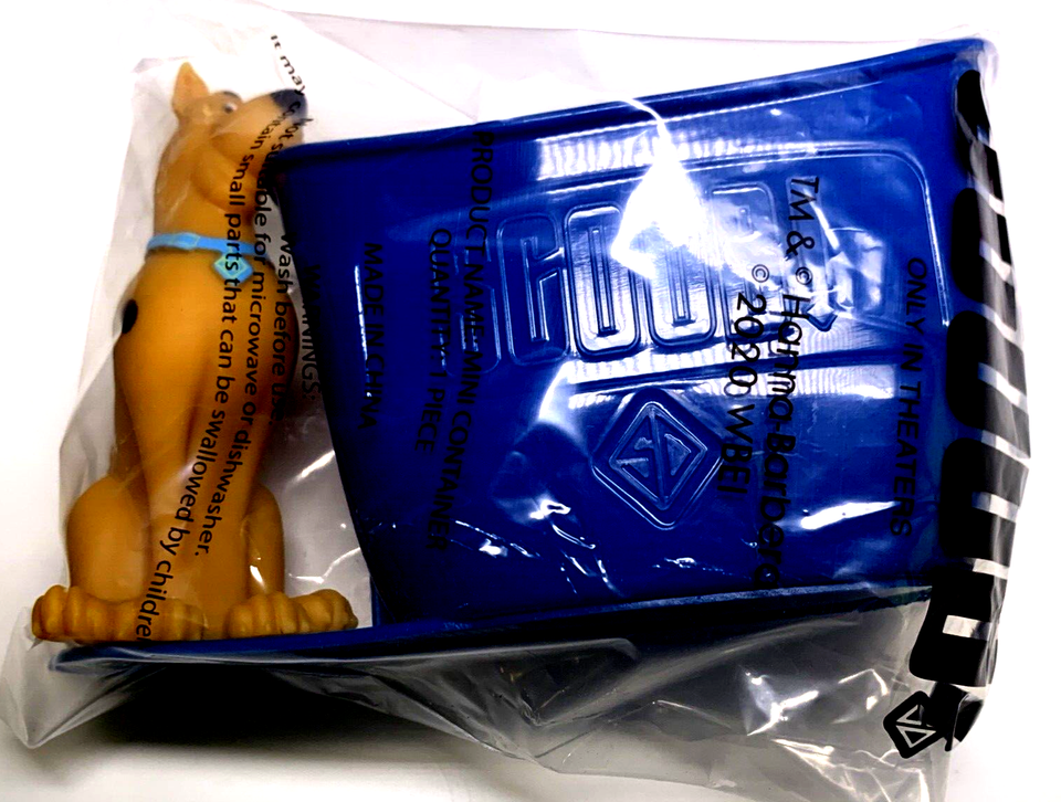Scoob! Scooby Doo Snack Cup Movie Theater Exclusive Mini Container New ...