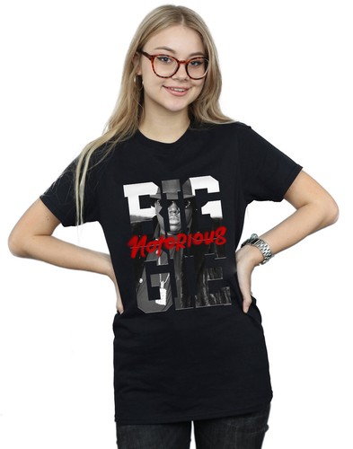 Notorious BIG Donna Notorious Text Boyfriend T-Shirt Fit | eBay