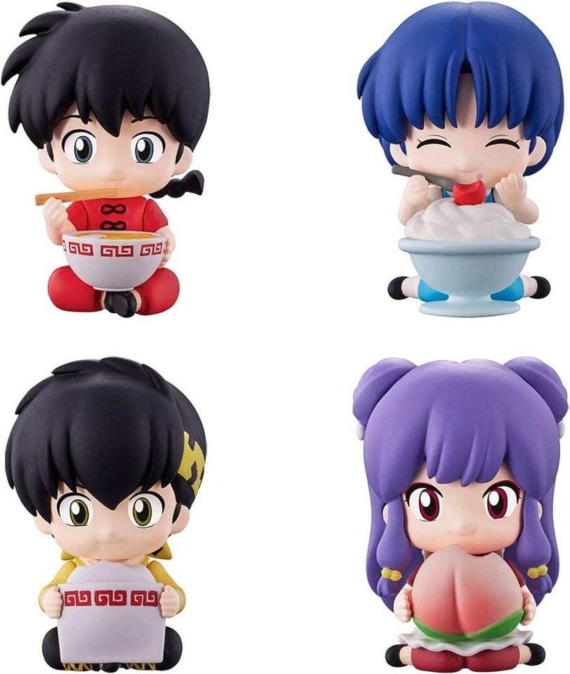 HY58 Capsule toy Ranma 1/2 MoguMogu Tai Miniature Figure complete set ...
