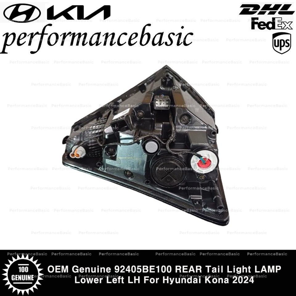 OEM Genuine 92405BE100 REAR Tail Light LAMP Lower Left LH For Hyundai ...