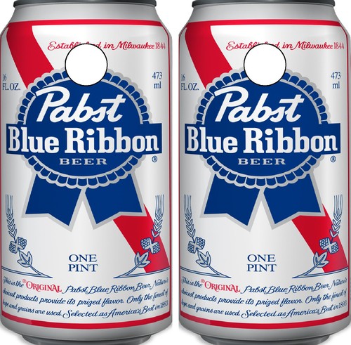 C271 Past Blue Ribbon Cornhole Board Wrap LAMINATED Wraps Decals Vinyl ...