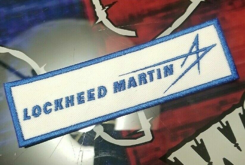 EMBROIDERED LOCKHEED MARTIN PATCH (Please Read Ad) | eBay