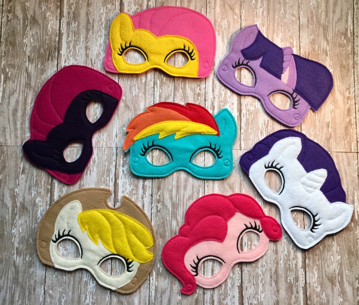 My Little Pony Mask Template