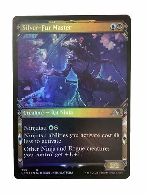 MTG NEO: Silver-Fur Master (Legendary Creature) Extended Art Uncommon ...