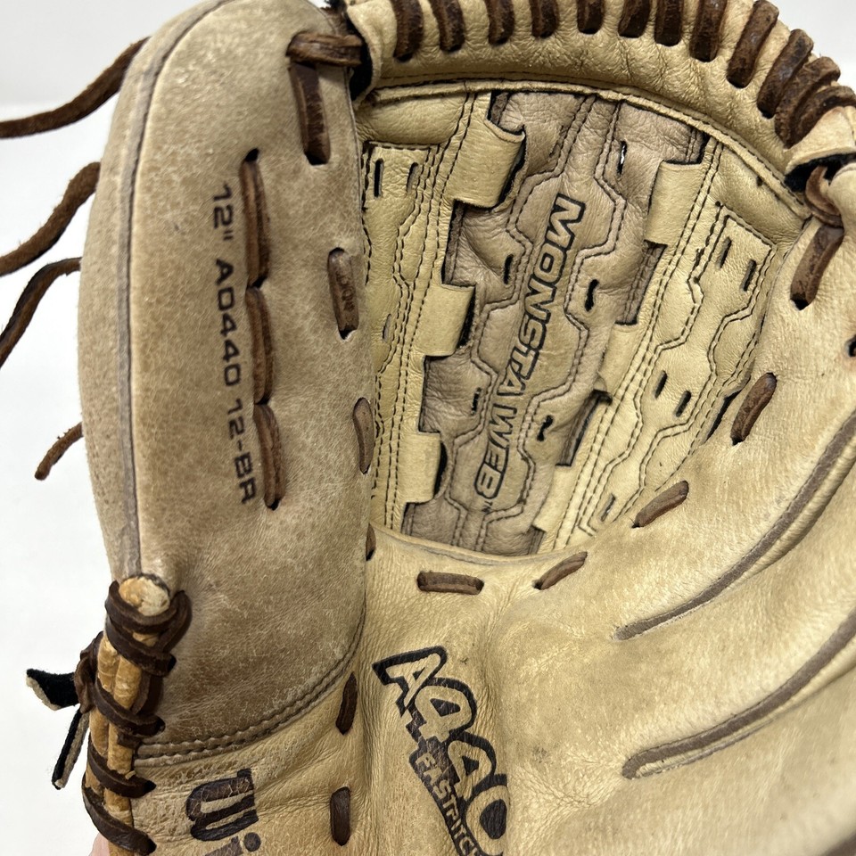Wilson 12" A0440 12-BR A440 Fastpitch Softball Glove Monsta Web RHT | eBay