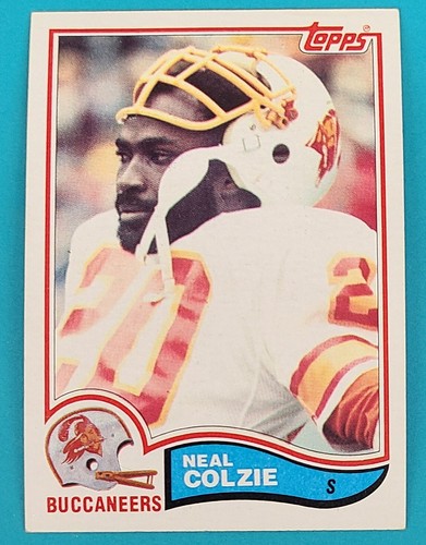 1982 Topps #497 Neal Colzie Tampa Bay Buccaneers FOOTBALL Card H | eBay