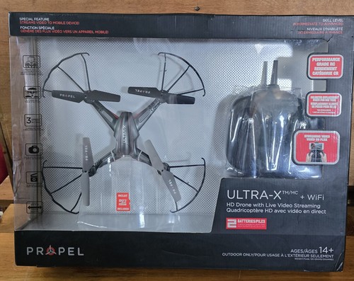 Propel Ultra-X + WiFi HD Drone with Live Video Streaming 849826019731 ...