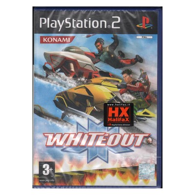 Whiteout Playstation 2 PS2 Konami / Halifax Sigillato | eBay