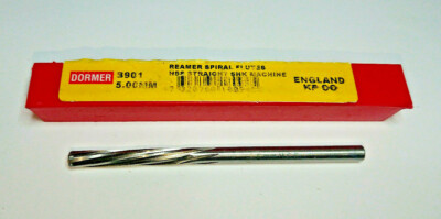 DORMER 5.0mm PARALLEL SHANK MACHINE REAMER B901 H9 | eBay UK