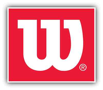 Wilson Tennis Racquet Ball Car Bumper Window Sticker Decal 5"X4" | eBay