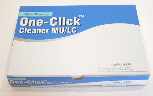 Fujikura One-Click Cleaner MU/LC 500+ Cleaning LOT Of 5 | eBay