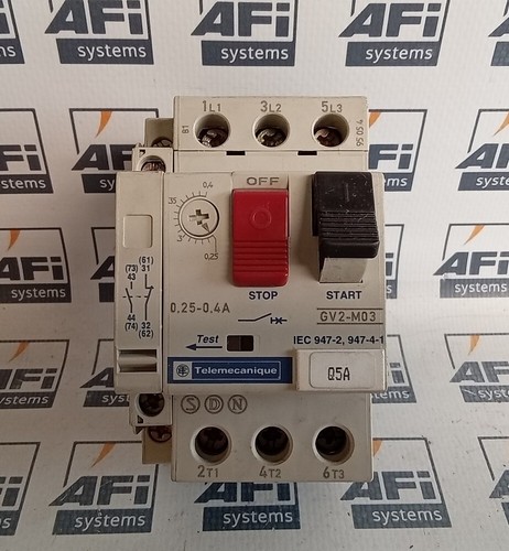 Schneider Electric Telemecanique GV2-M03 Motor Starter Protector | eBay