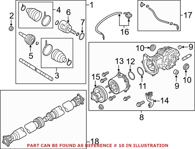 Nissan 383423JA0A Genuine OEM Axle Seal for sale online | eBay