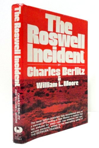 THE ROSWELL INCIDENT By Charles Berlitz & William L. Moore - Hardcover ...