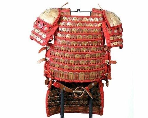 Halloween Medieval Knight Breastplate Brass Scale Armor Byzantine ...