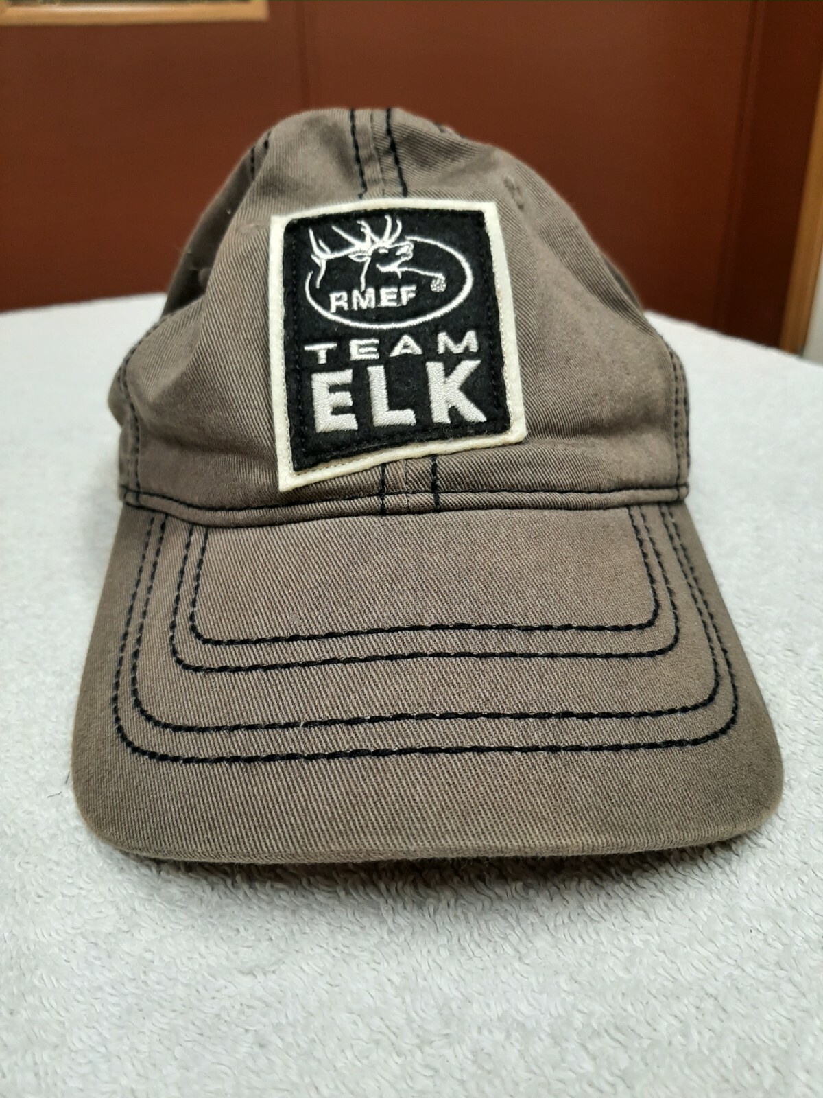 Rocky Mountain Elk Foundation RMEF Team Elk Sports Ball Cap Hat Sewn ...