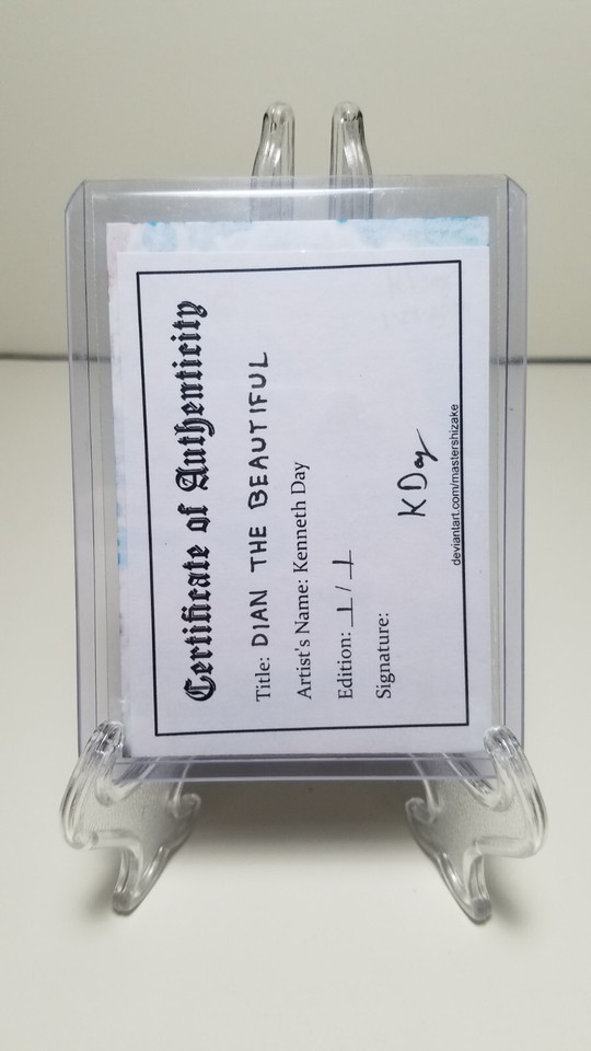 ACEO Original Sketch Card w/ Signed COA Sexy Pinup Dian the Beautiful ...