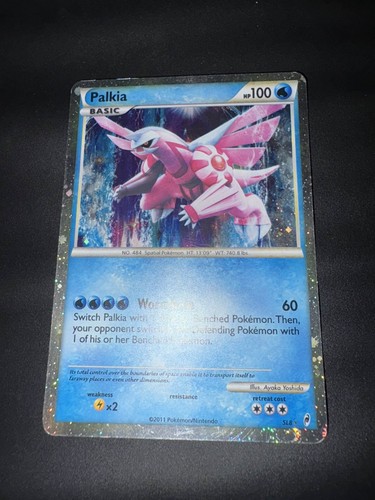 POKEMON TCG CALL OF LEGENDS #SL8 PALKIA HOLO SHINY RARE Minor edge wear ...