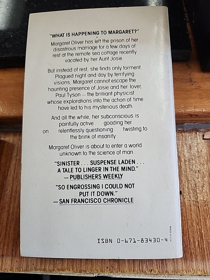 Margaret and I Kate Wilhelm Timescape PB 1st Ed 1978 Sci-fi Fantasy | eBay