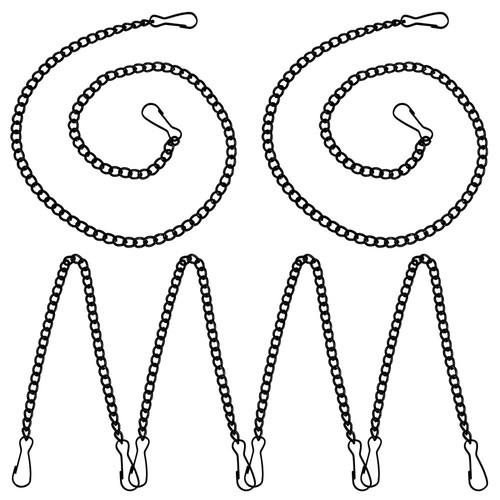 6 Pcs Tag Chain Chains Kit for Hanging Sign Metal Hangers Decorative | eBay