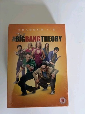 The Big Bang Theory DVD - Series 1-5 - Complete Box Set Collection NEW ...