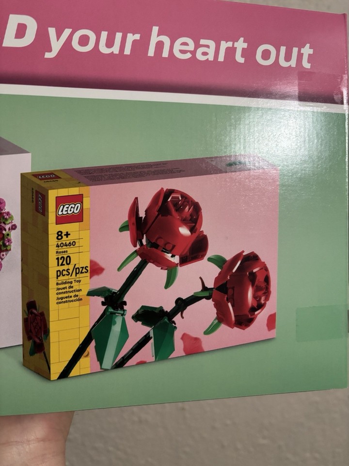 LEGO Hearts & Flowers 3in1 Valentines Day Gift Set | FACTORY SEALED ...