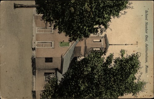 School Number One Ashburnham Massachusetts vintage postcard q144 | eBay