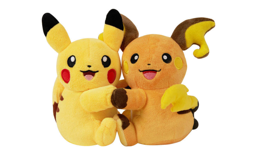 Pokemon TCG Chinese SC Nuzzle Cheeks Plush Toy Card Display Gift Box ...