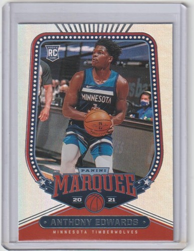 Anthony Edwards 2020-21 Panini Chronicles Marquee #254 Georgia ...