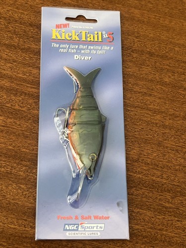 Vintage Kick Tail XL5 Diver Fresh, Salt Fishing Lure NGC Sports | eBay