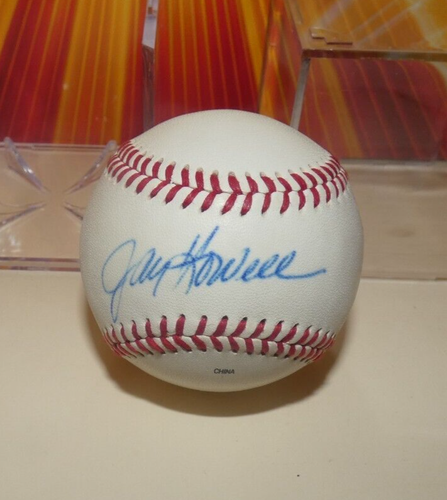 JAY HOWELL AUTOGRAPHED ROML BASEBALL PITCHER FOR REDS YANKEES BRAVES ...