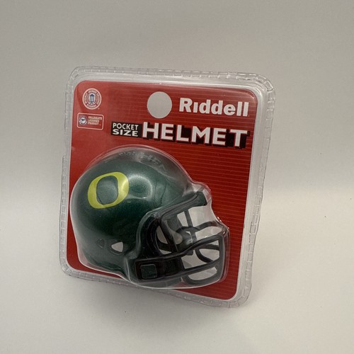 Oregon Ducks New Riddell NCAA College Pocket Pro Mini Helmet Big 10 PAC ...