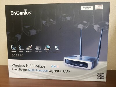 ENGENIUS ECB350 Long Range Multi-function Gigabit CB/AP | eBay