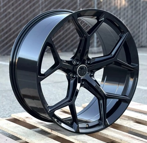 22" RS Style Wheels Fits Audi A6 S6 A7 S7 RS5 RS6 RS7 Q7 Q8 RSQ8 E-TRON ...