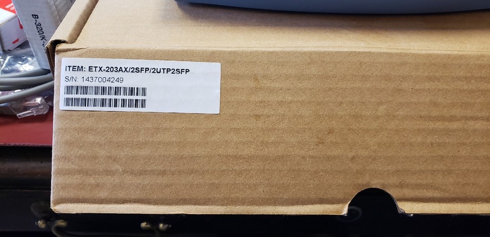 NEW RAD ETX-203AX CARRIER ETHERNET DEMARCATION ETX-203AX/GE/2SFP ...