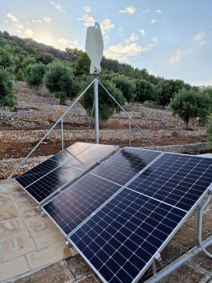 2000W Vertical Axis Wind Turbine 48V 96V 220V Helix Maglev Wind Power ...