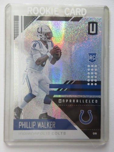 2018 Panini Unparalleled Prizm NFL Phillip PJ Walker Rookie RC Card ...