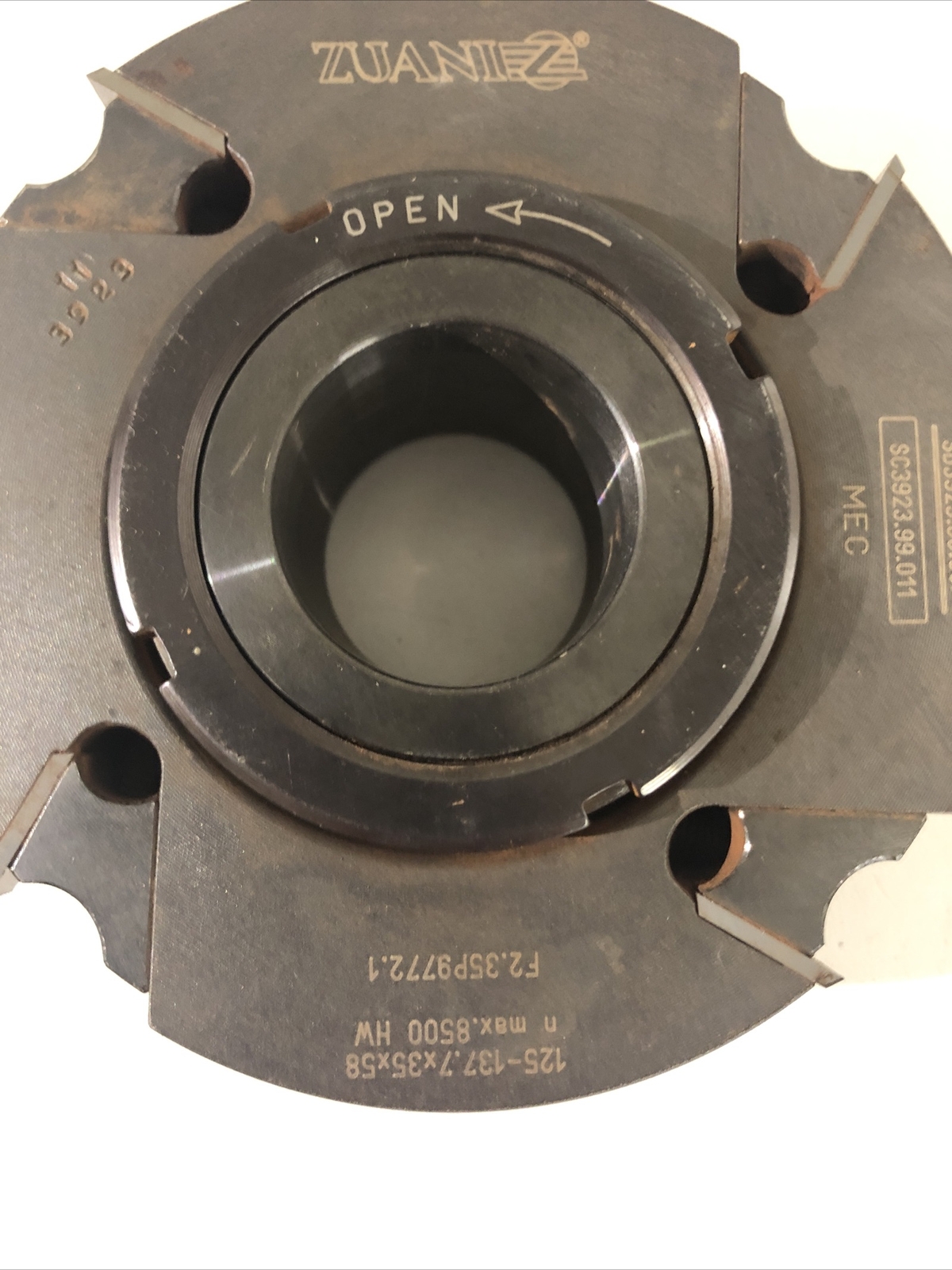 Zuani Bead Tooling.Shaper Profile Cutter. Moulder. 40mm Bore. Insert ...