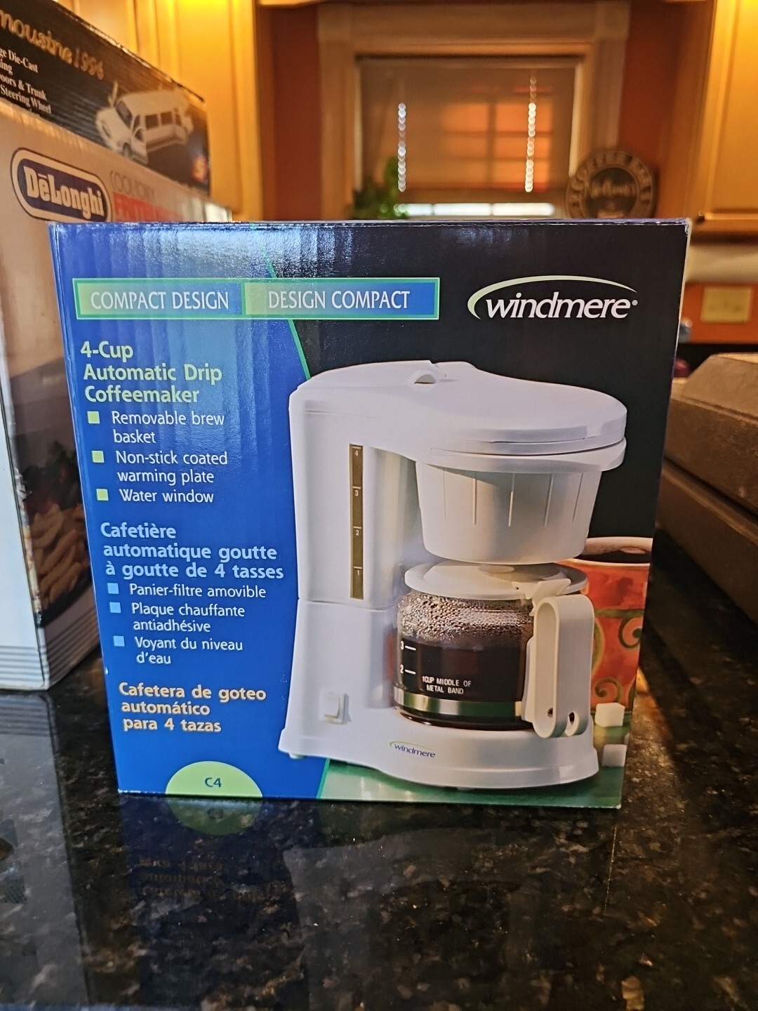 Windermere 4 Cup Automatic Drip Coffee Maker Compact Design | eBay